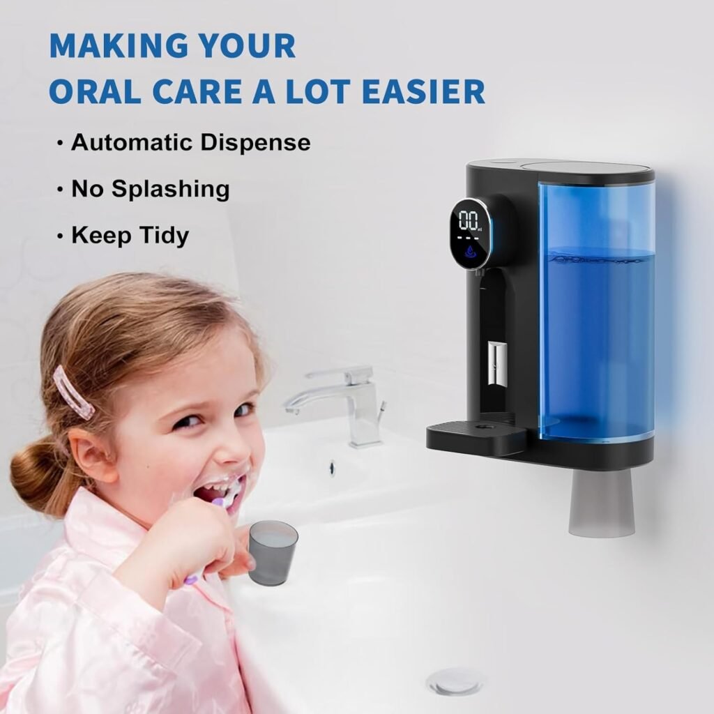 Say Goodbye to Messy Sinks: The Best Mouthwash Dispensers You Need!